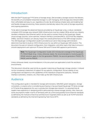 Dell equallogicconfigurationguide v14.2 | PDF