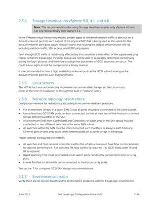 Dell equallogicconfigurationguide v14.2 | PDF