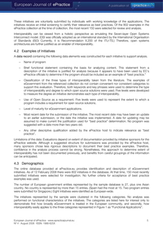 Determining relevance of “best practice” based on interoperability in ...