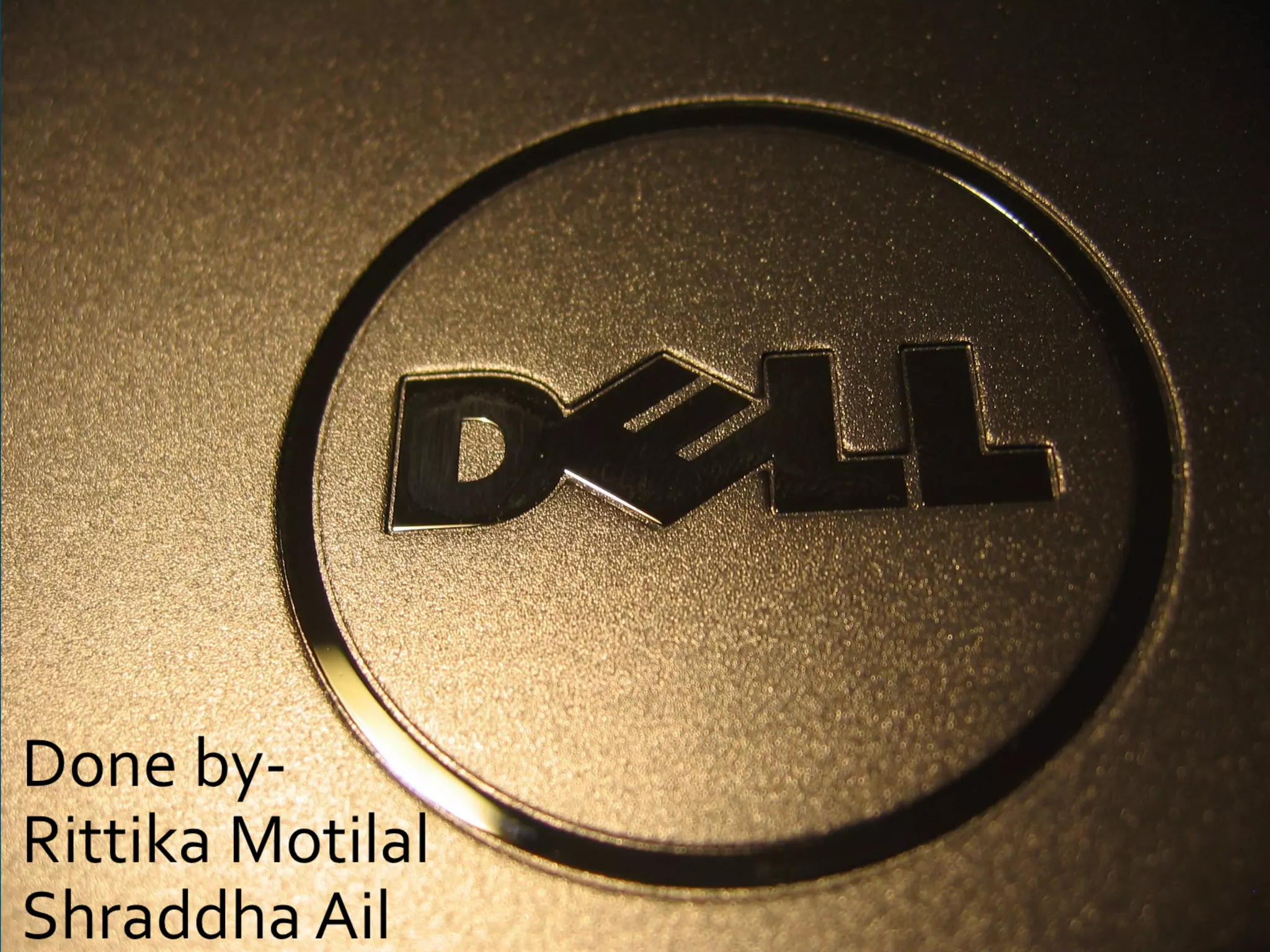 Dell ERP SCM and CRM System | PPT