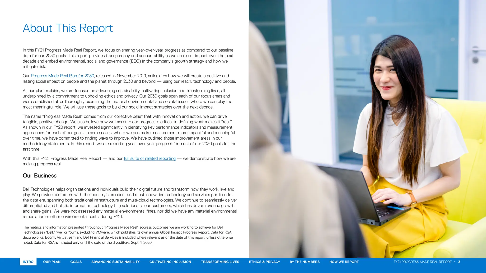 dell esg report to understand about esgs | PDF