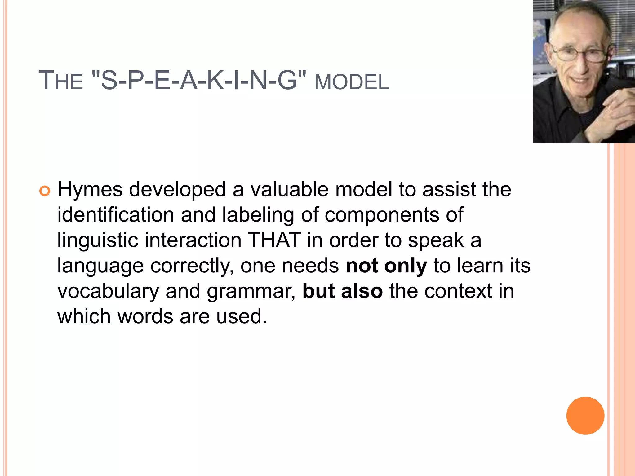 Dell hymes and B.f skinner | PPTX