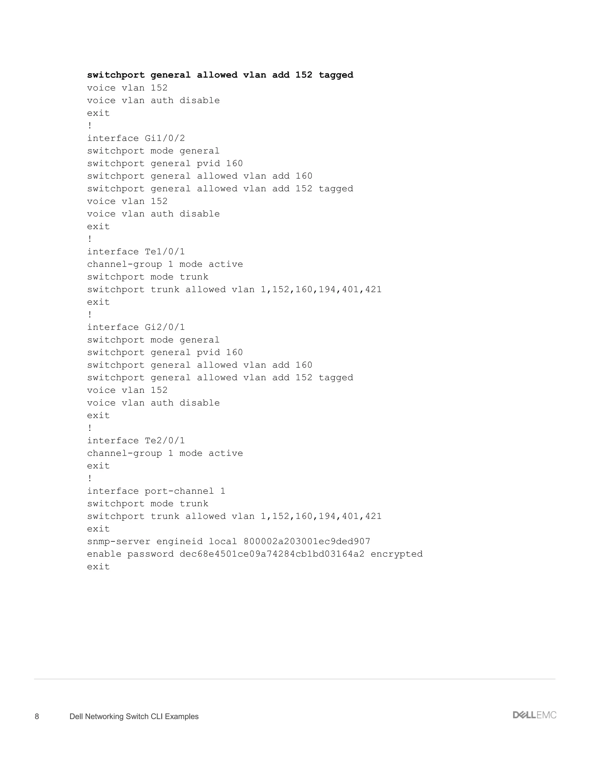 Dell Networking Switch Configuration Examples | PDF