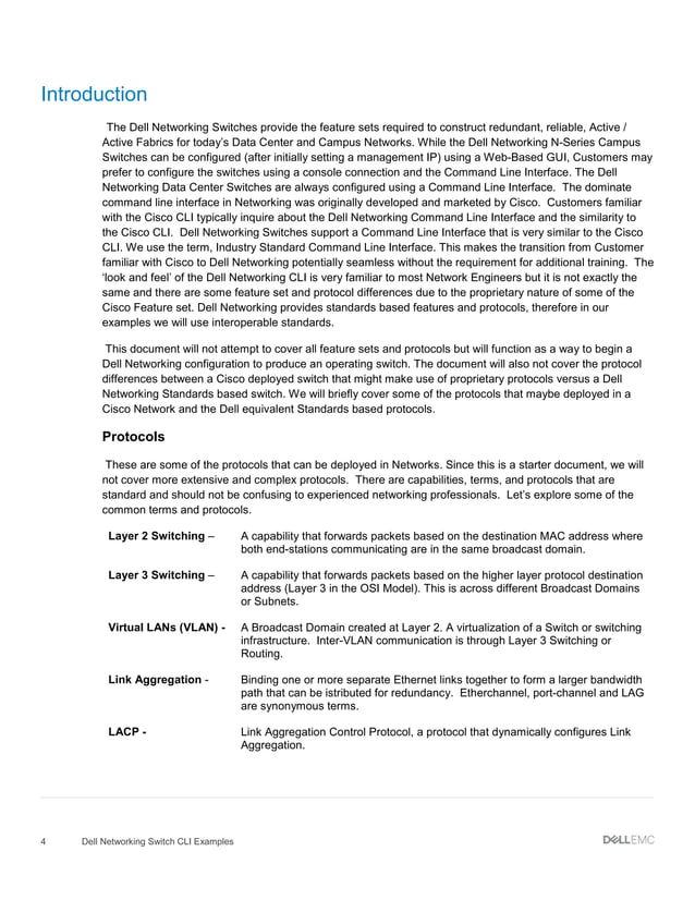 Dell Networking Switch Configuration Examples | PDF | Computer Networking | Computing