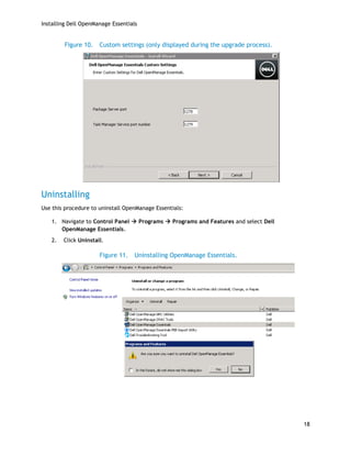Dell open manage essentials install | PDF | Databases | Computer Software and Applications