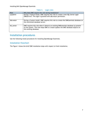 Dell open manage essentials install | PDF | Databases | Computer ...