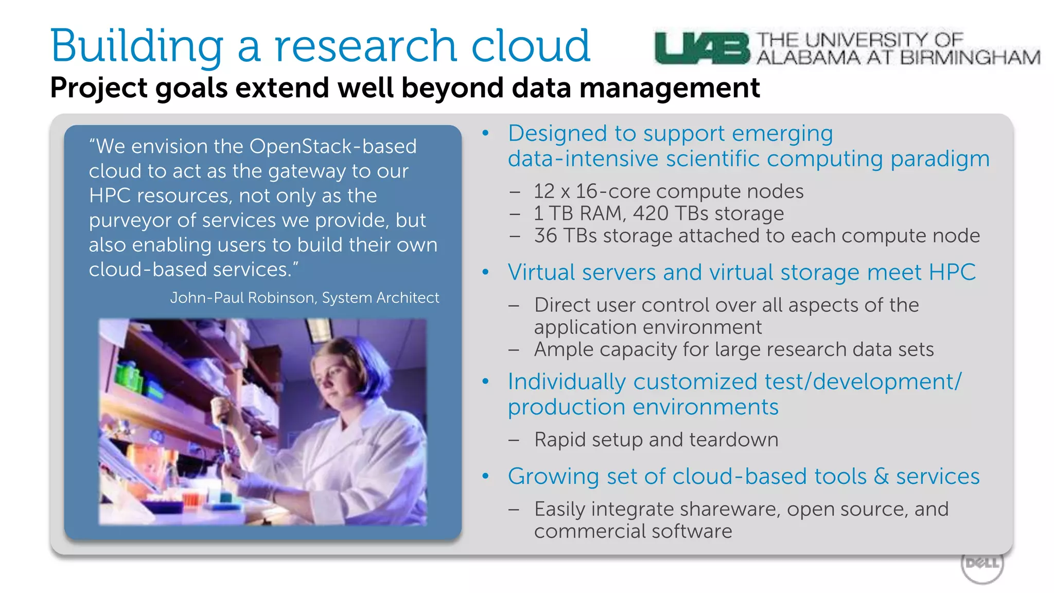 Dell openstack cloud with inktank ceph – large scale customer deployment | PPT