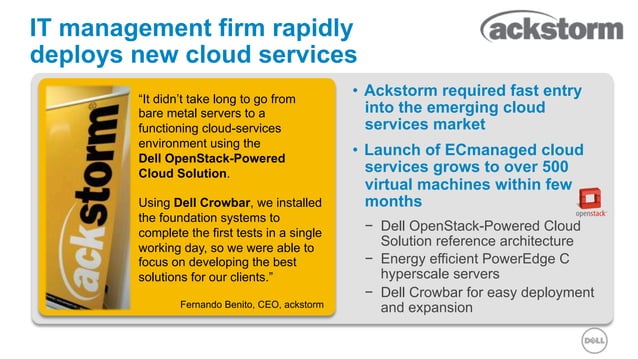 OpenStack in Action 4! Patrick Hamon - Architectures of reference for ...