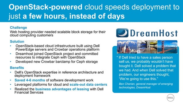OpenStack in Action 4! Patrick Hamon - Architectures of reference for ...