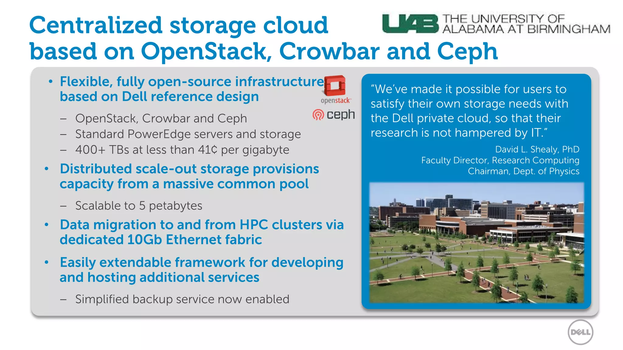 OpenStack in Action! 5 - Dell - OpenStack powered solutions - Patrick ...