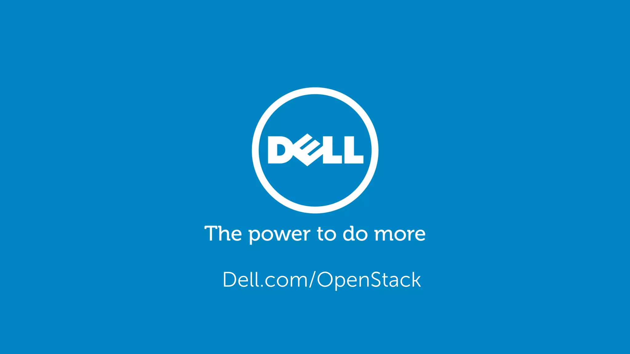 OpenStack in Action! 5 - Dell - OpenStack powered solutions - Patrick Hamon | PDF | Cloud ...