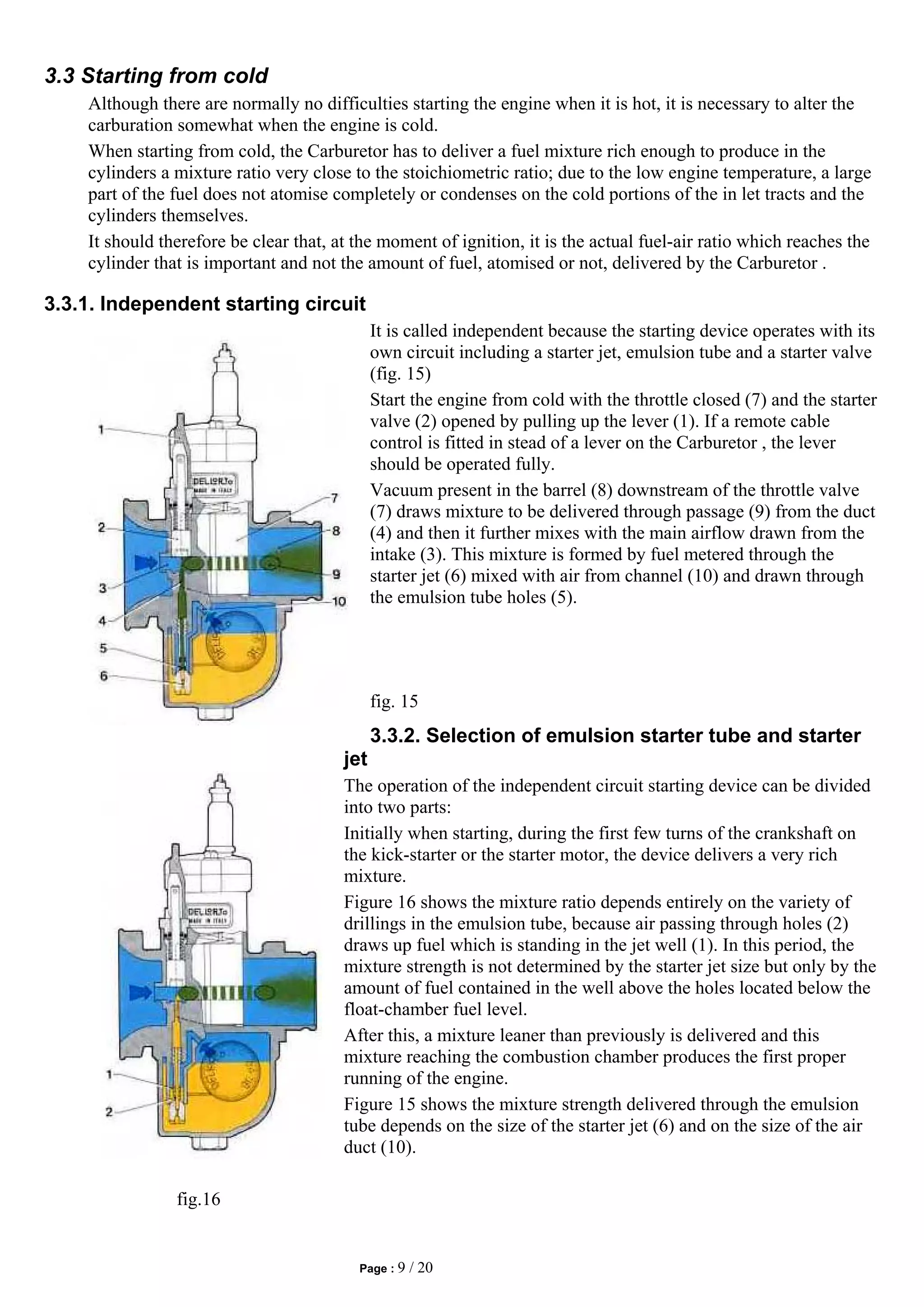 Dellorto manual | PDF