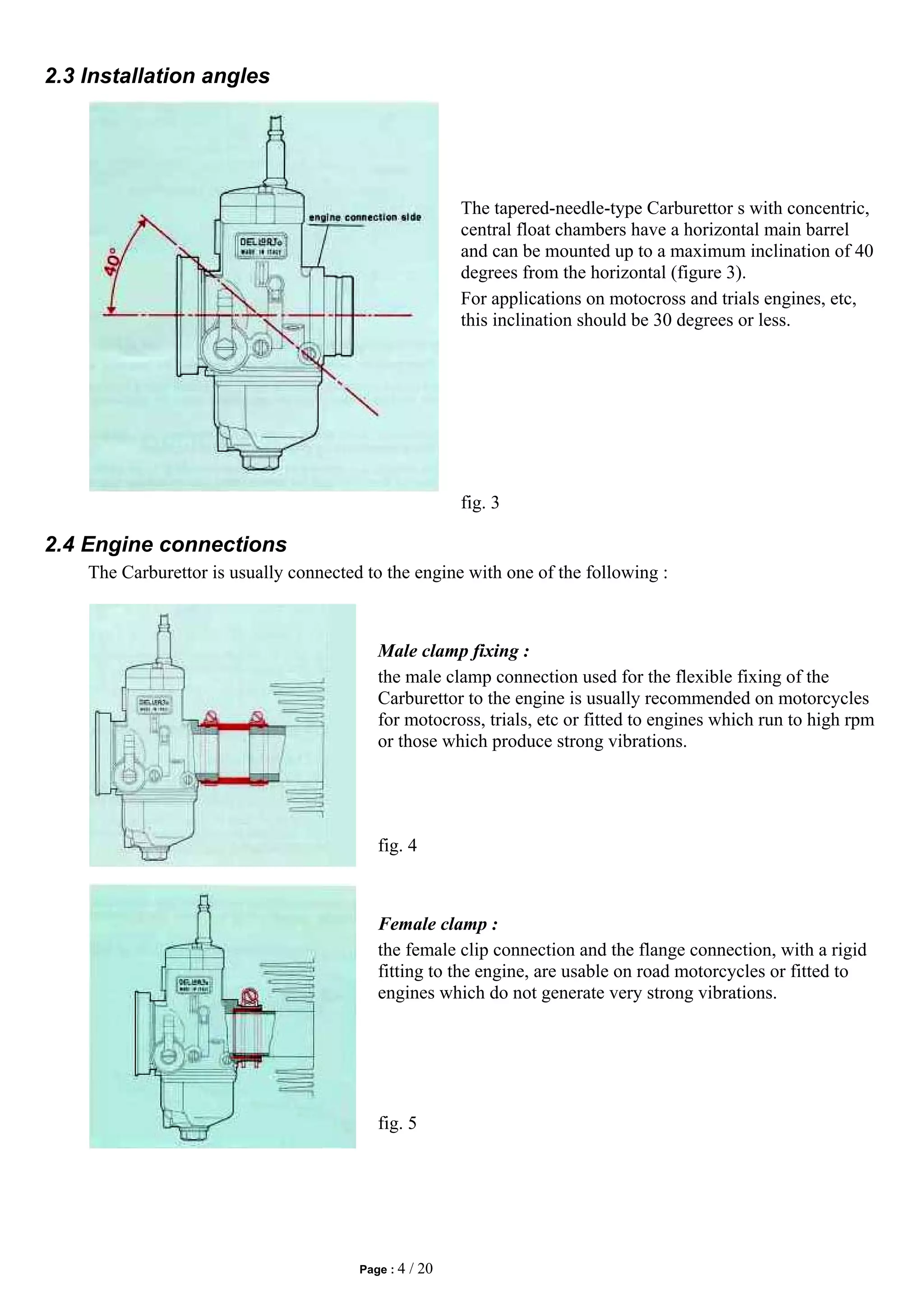 Dellorto manual | PDF