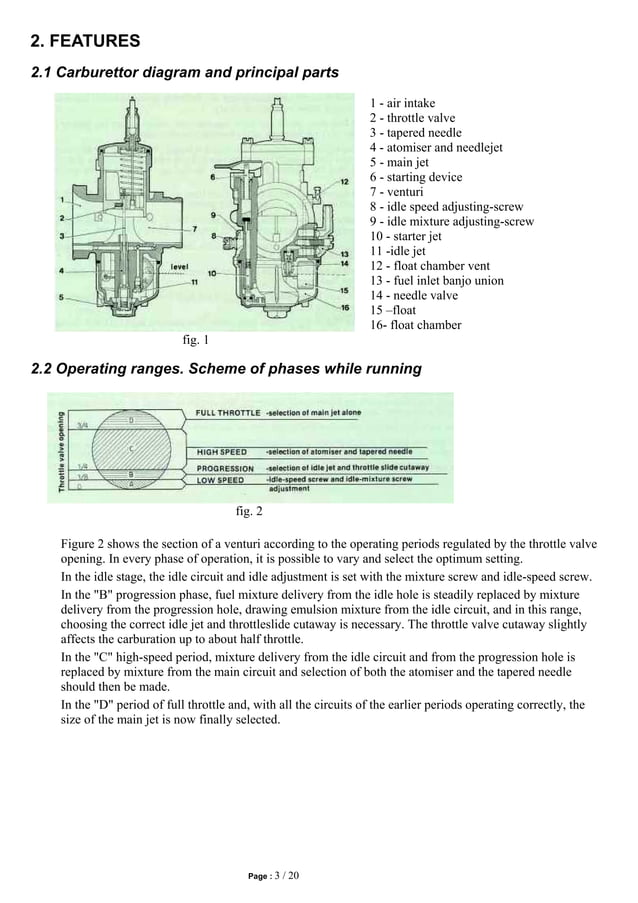 Dellorto manual | PDF