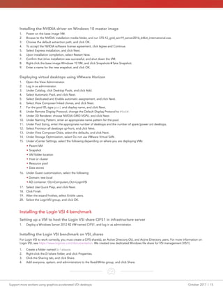 Support more workers using graphics-accelerated VDI desktops | PDF | Desktops | Computing