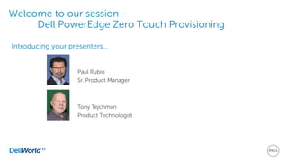 Dell PowerEdge Zero Touch Provisioning | PDF