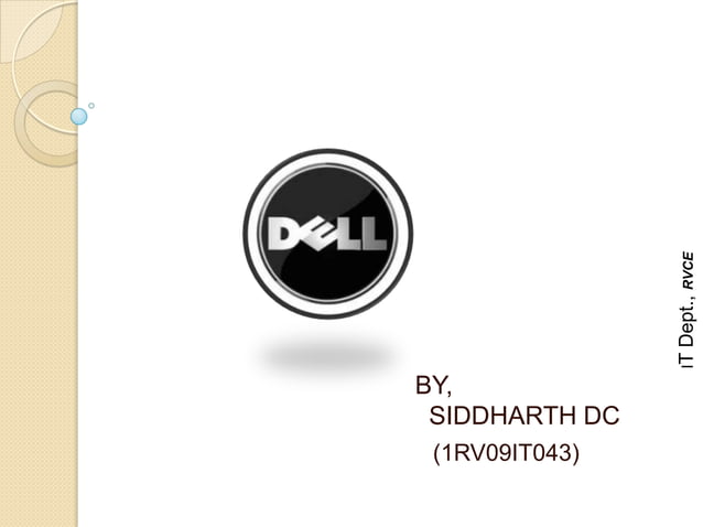 Dell ppt | PPTX | Computing | Technology & Computing