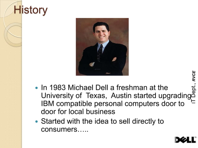 Dell ppt | PPTX | Computing | Technology & Computing