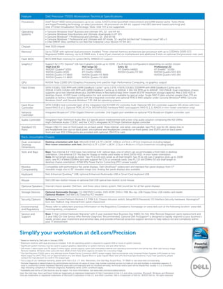 dell precision t5500 specsheet & youer computer | PDF