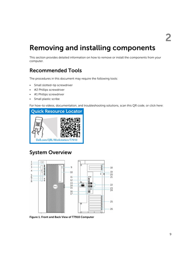 Dell precision tower 7910 manual | PDF
