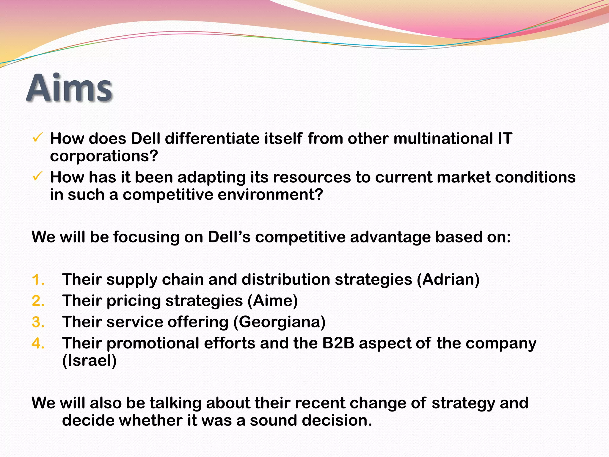 Dell Presentation | PPT