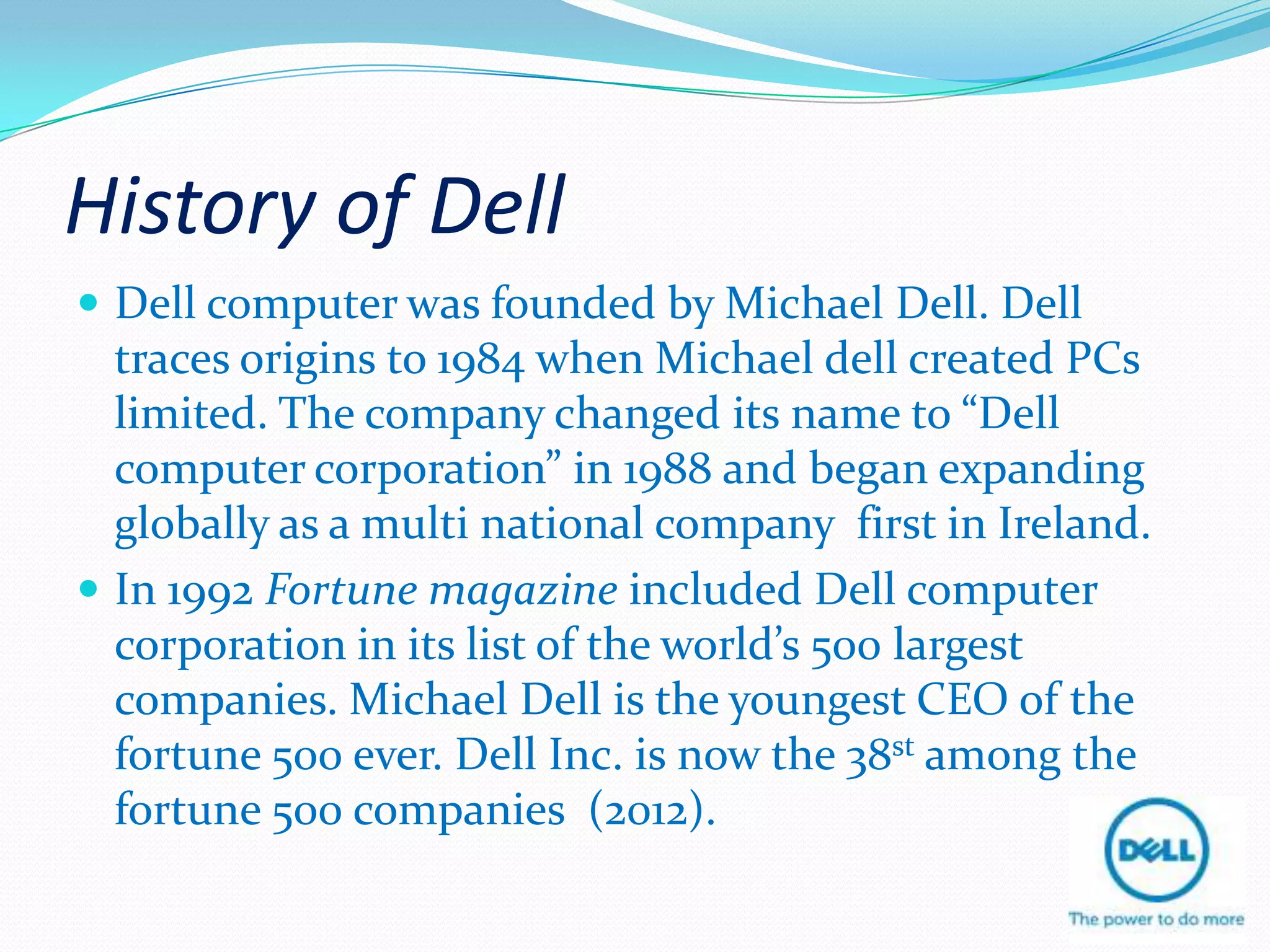 Dell presentation | PPT