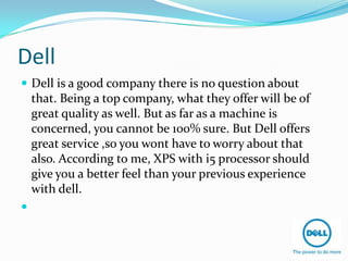 Dell presentation | PPTX