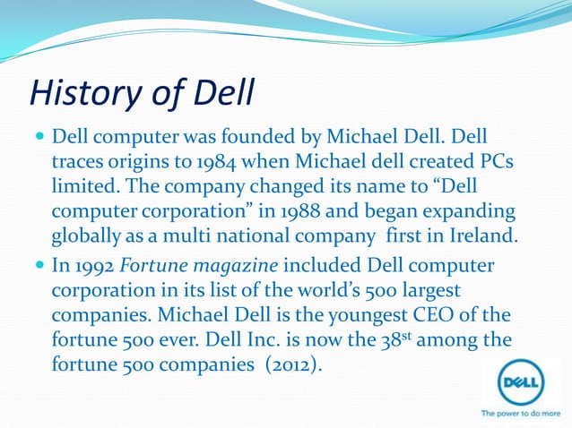 Dell presentation | PPT
