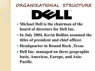 case study on dell company | PPTX