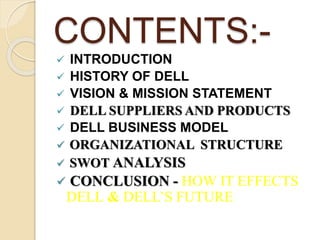 case study on dell company | PPTX