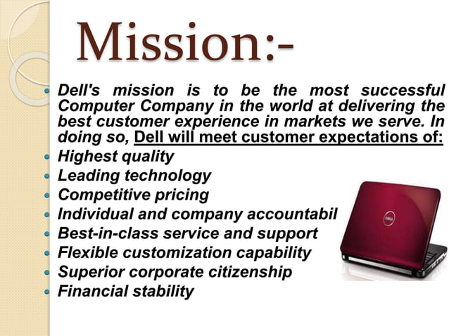 case study on dell company | PPTX | Computing | Technology & Computing