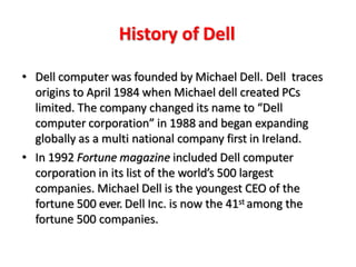 Dell presentation | PPT