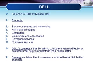 DELL project | PPT