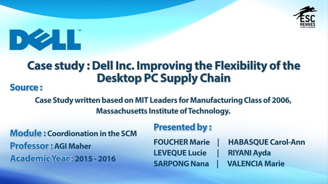 Dell Corporation - Case Study | PPT