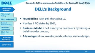 Dell Corporation - Case Study | PDF