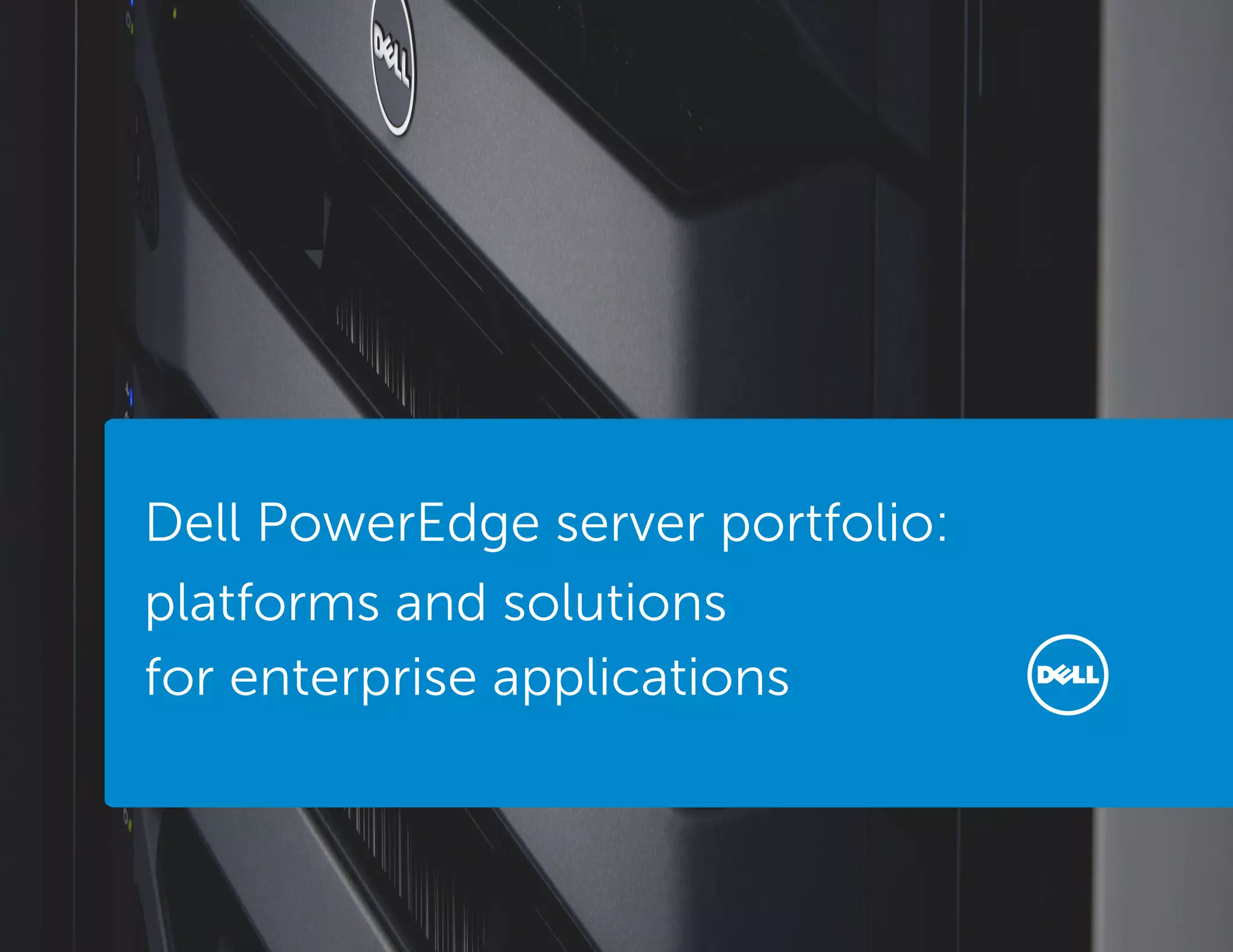 Dell server power edge | PDF
