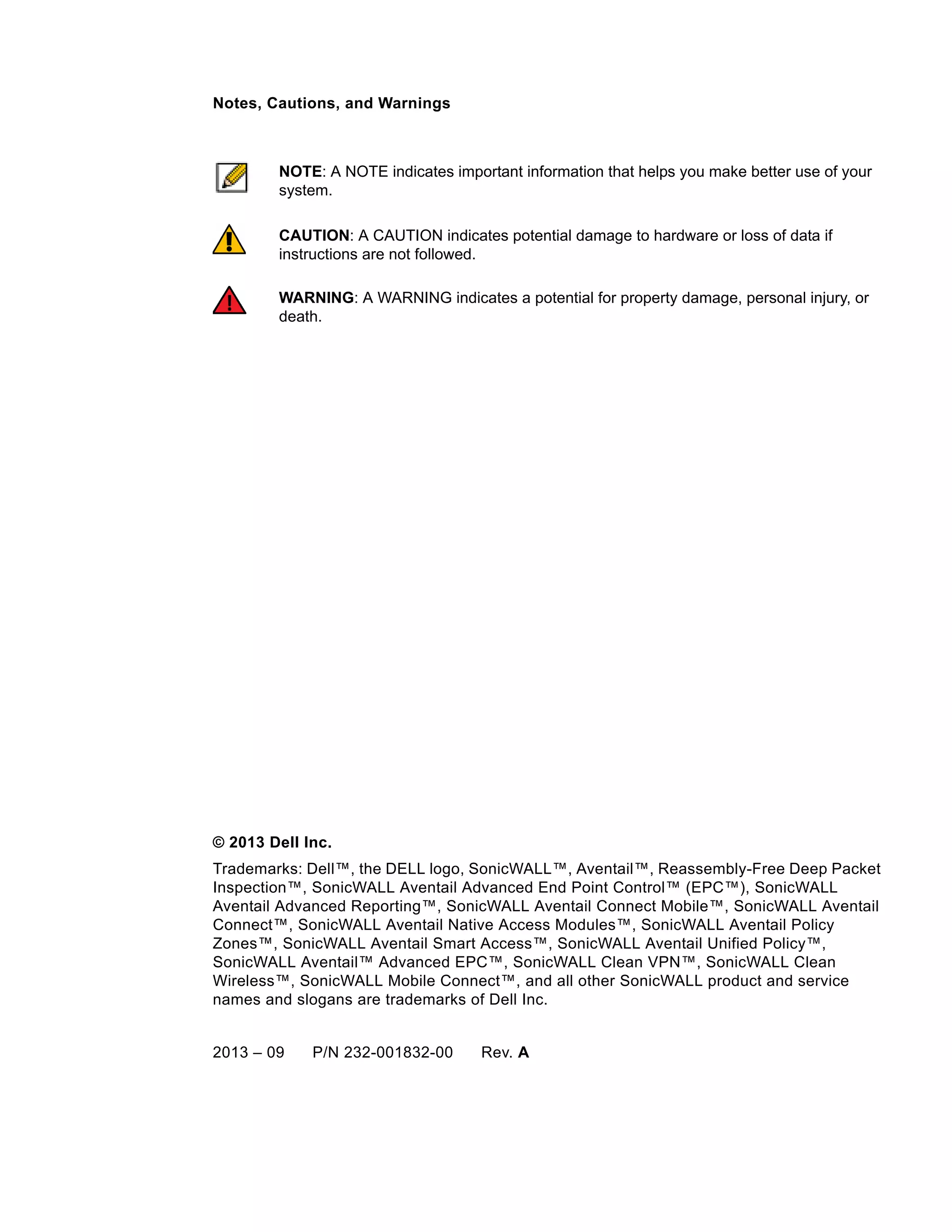 Dell sonicwall aventail_connect_tunnel_client_windows_user_guide | PDF