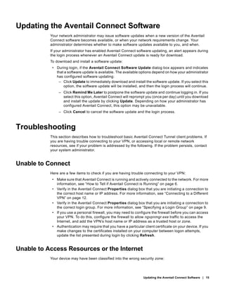 Dell sonicwall aventail_connect_tunnel_client_windows_user_guide | PDF