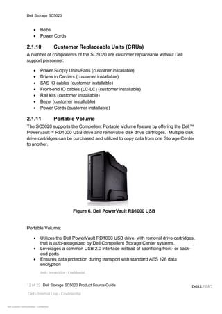 Dell storage sc5020_Guia de Producto | PDF