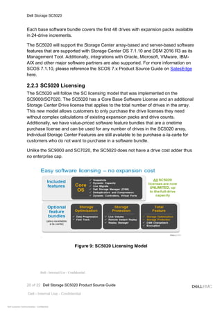 Dell storage sc5020_Guia de Producto | PDF