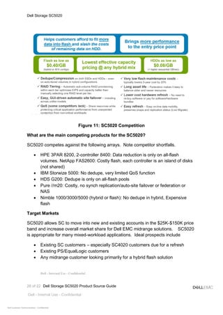 Dell storage sc5020_Guia de Producto | PDF