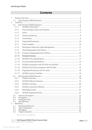 Dell storage sc5020_Guia de Producto | PDF