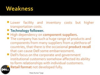 Dell, strategic management,strategy | PPT