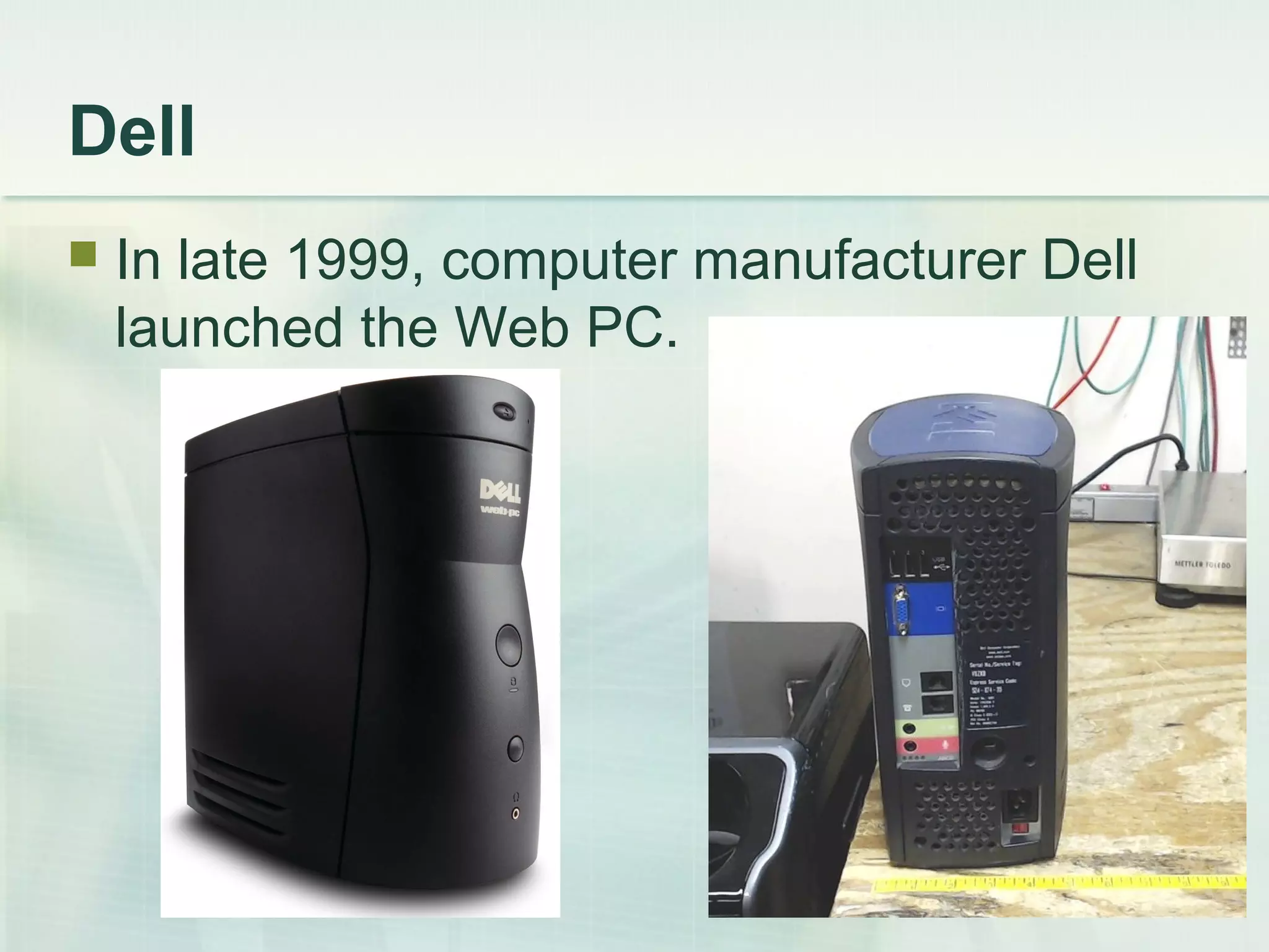 Dell Web PC - Case Study | PPT