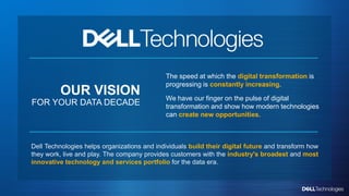 Dell Technologies - Company and Portfolio Introduction in 20 Minutes | PDF
