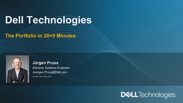 Dell Technologies - The Portfolio in 20+9 Minutes | PPTX | Cloud ...