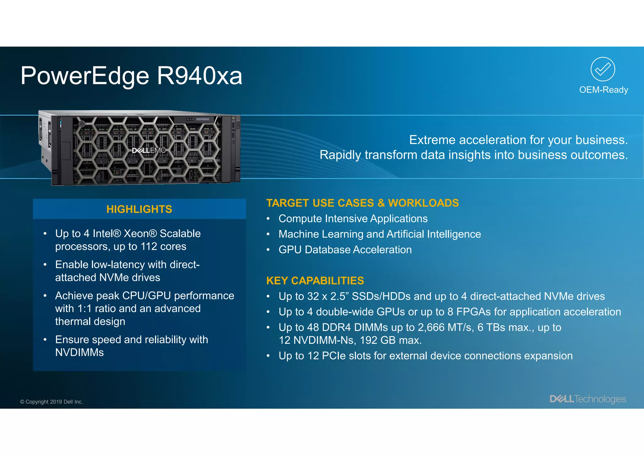 Dell Technologies - The Complete ISG Hardware Portfolio | PDF