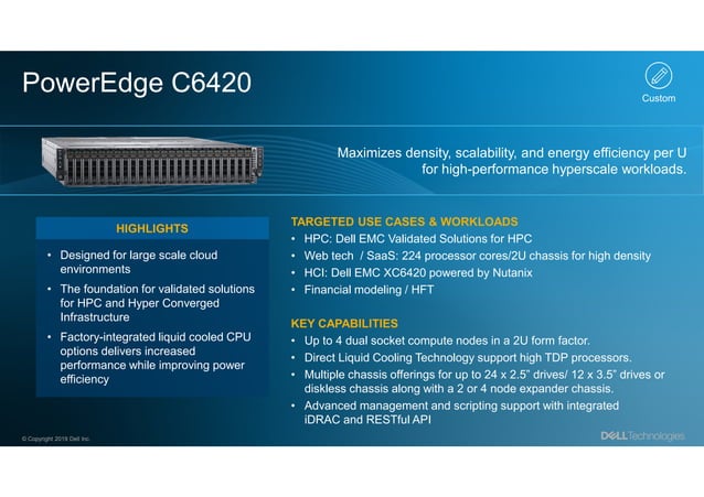 Dell Technologies - The Complete ISG Hardware Portfolio | PDF