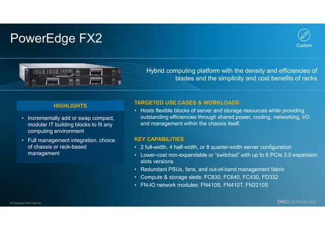 Dell Technologies - The Complete ISG Hardware Portfolio | PDF