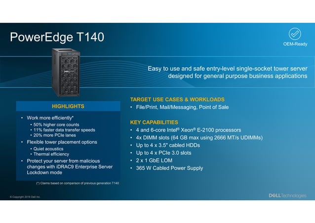 Dell Technologies - The Complete ISG Hardware Portfolio | PDF